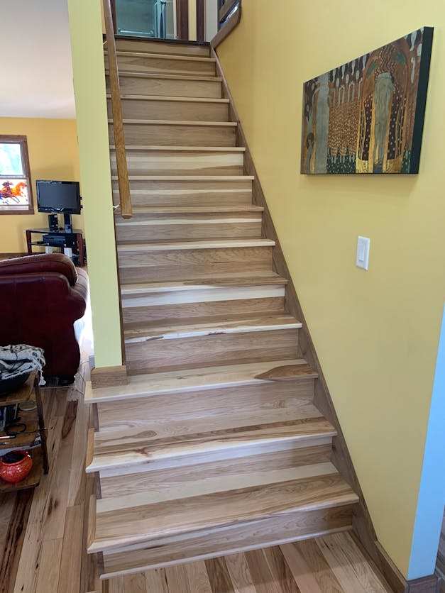 Character Hickory Stair Riser
