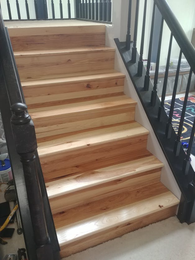 Character Hickory Stair Riser