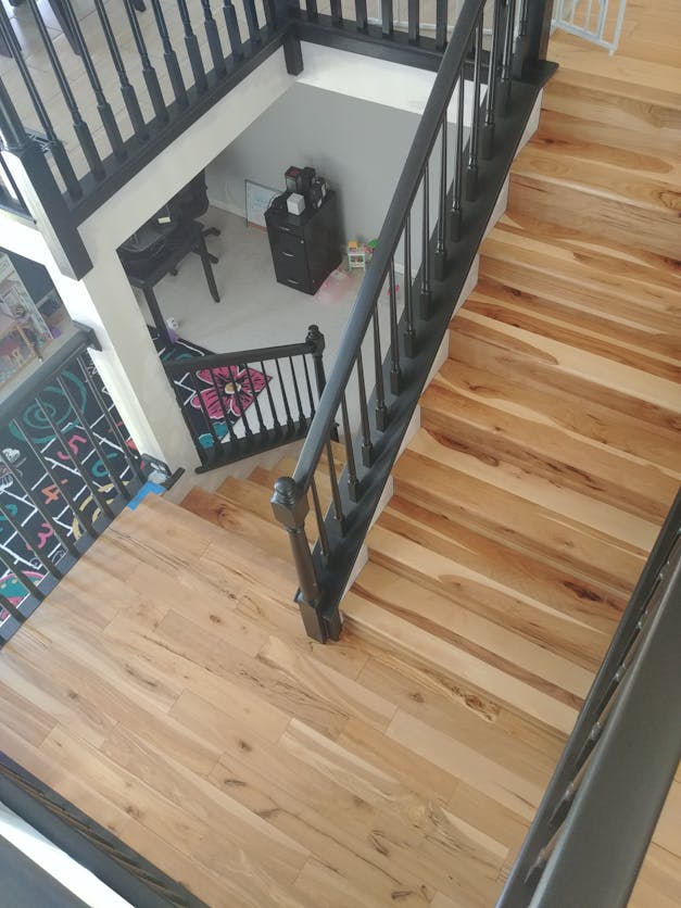 Character Hickory Stair Riser