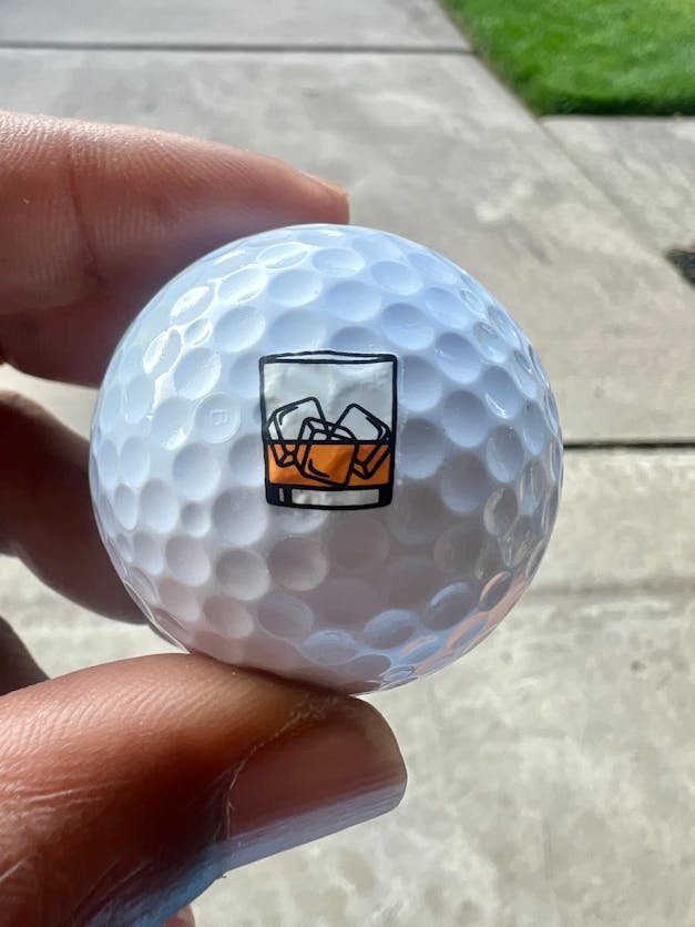 Bourbon Golf Ball Markings | Identify Your Ball instantly - USGA rule ...